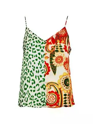 La Prestic Ouiston Fragola Printed Top