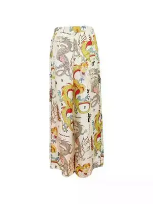 La Prestic Ouiston Giudecca Dragon-print Trousers