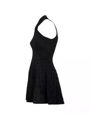 Simkhai Eyelet-knit Mini Dress