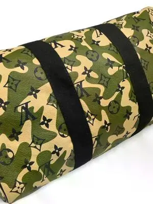 LOUIS VUITTON 2008 35 Speedy Camouflage Tote