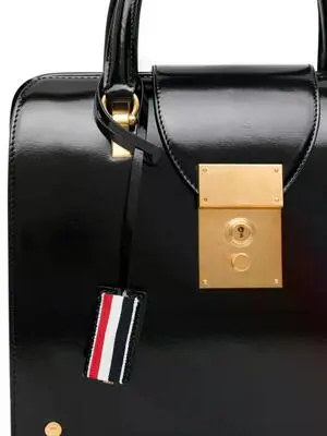 Thom Browne Top Handle Structured Tote Bag