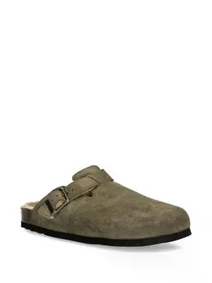 DR. SCHOLL'S SHOES Suede Buckle Mules
