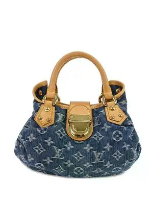 LOUIS VUITTON 2006 Monogram Denim Tote Bag