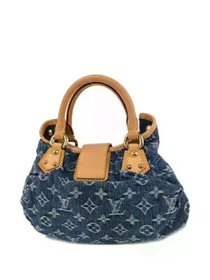 LOUIS VUITTON 2006 Monogram Denim Tote Bag