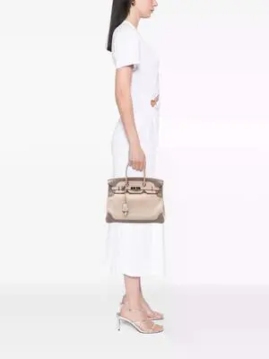 Hermès 2013 Ghillies Birkin Retourne 35 Handbag - Brown