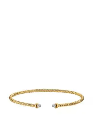 David Yurman 18kt Yellow Flex Bracelet With Diamonds - Gold