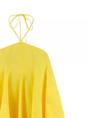 Jacquemus The Triangle Mini Dress - Yellow