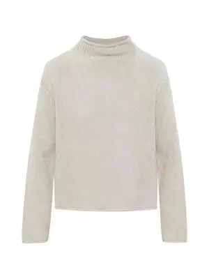 LISA YANG Funnel-neck Long Sleeve Sweater