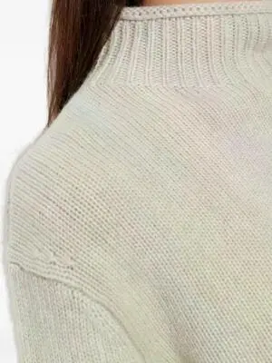 LISA YANG Funnel-neck Long Sleeve Sweater