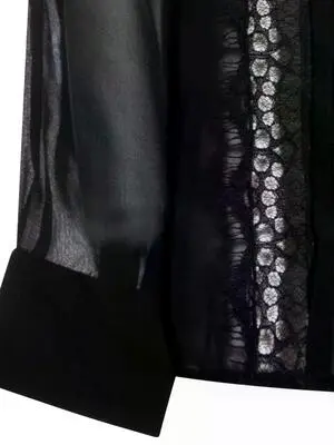 Roberto Cavalli Lace-panel Blouse