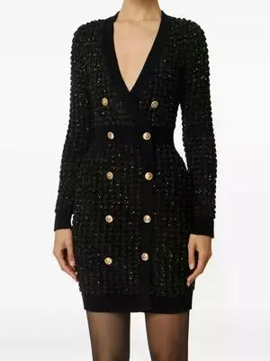 Elisabetta Franchi Button Detailed Dresses