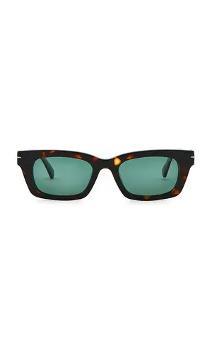 SAD EYEWEAR Ace Polarized Sunglasses - Tortoise Shell & Olive Lens
