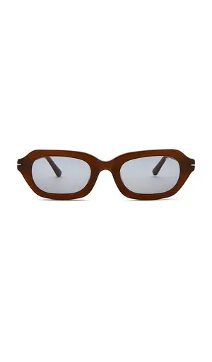 SAD EYEWEAR Cure Sunglasses - Tobacco & Grey Lens