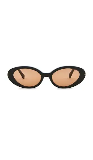 SAD EYEWEAR Bloom Tinted Sunglasses - Espresso & Bronze Lens