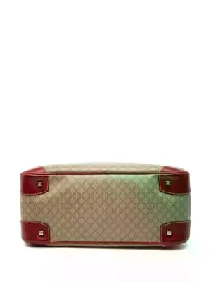 Celine 2002 Macadam Coated Canvas Handbag