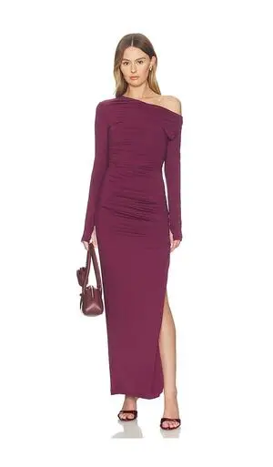 NAKEDVICE The Amanda Dress - Plum