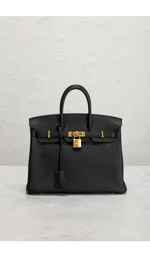 Undefined Hermes Clemence Birkin 25 Handbag