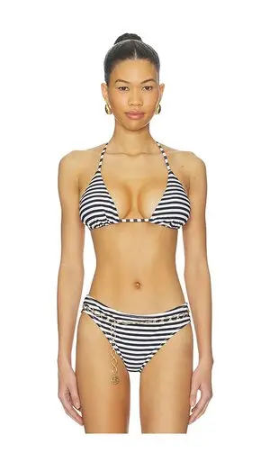 L'Agence Kristin Bikini Top - Black