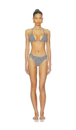 L'Agence Nicole Bikini Bottom - Black