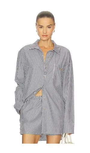 L'Agence Lorena Resort Shirt