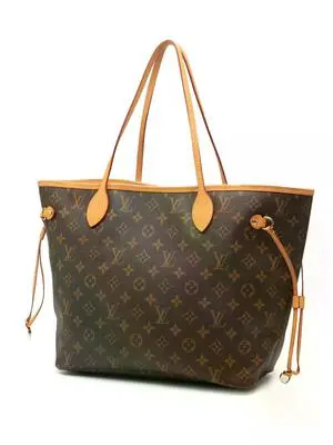 LOUIS VUITTON 2008 Monogram Neverfull Mm Tote Bag - Brown