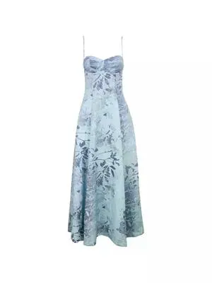Simkhai Floral Print Maxi Dress