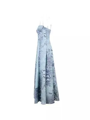 Simkhai Floral Print Maxi Dress
