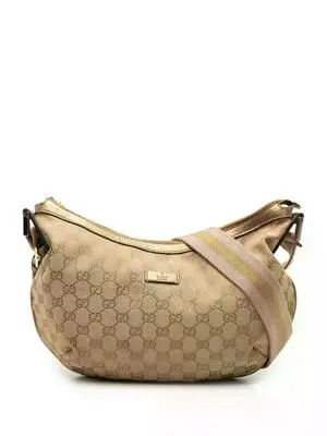 Gucci Gg Canvas Web Crossbody Bag 2000-2015 - Brown
