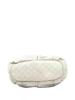 Gucci Sima Sukey Satchel - White