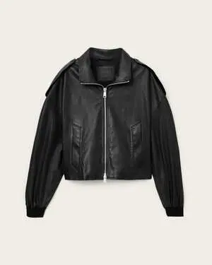 ALLSAINTS Lowden Leather Jacket