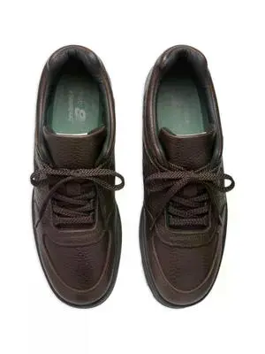 NEW BALANCE Alledale Logo-detail Sneakers - Brown