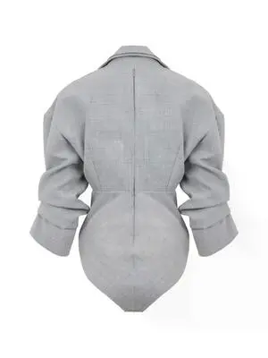 A.W.A.K.E. Mode Tailored Ruched Bodysuit