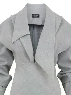 A.W.A.K.E. Mode Tailored Ruched Bodysuit
