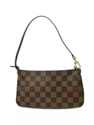 LOUIS VUITTON 2002 Navona Damier Shoulder Bag