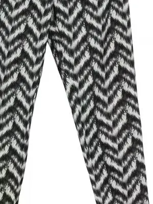 Issey Miyake Patterned Stretch Trousers