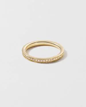 ROXANNE FIRST Diamond Eternity Ring - Yellow Gold