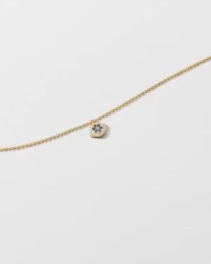 ROXANNE FIRST Diamond, Sapphire & Topaz Evil Eye Necklace - Yellow Gold