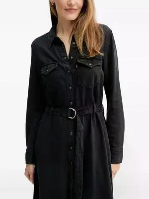 LEVI'S Belted Denim Shirt Dress