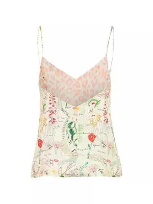 La Prestic Ouiston Fragola Floral-print Top