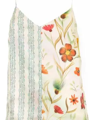 La Prestic Ouiston Fragola Floral-print Top
