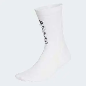 Adidas By Stella Mccartney Crew Socks - White / Utility Black