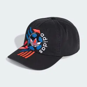 Adidas 94 Graphic Snapback Cap - True Black Denim