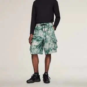 Adidas Y-3 All Over Print Nylon Shorts - Multicolor