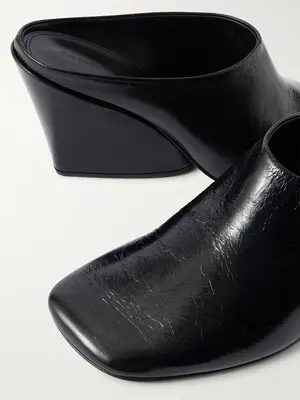 Proenza Schouler Slant Leather Mules