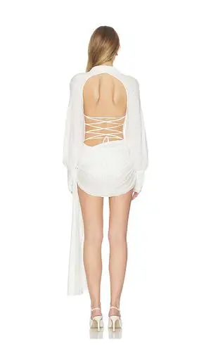 KIM SHUI Long Sleeve Mini Dress