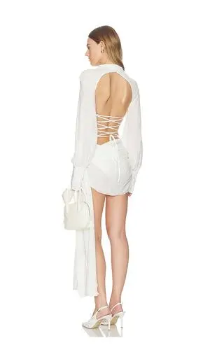 KIM SHUI Long Sleeve Mini Dress