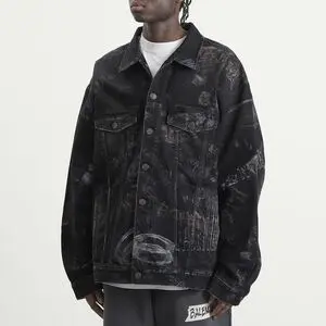 Balenciaga Washed Crayon Oversized Jacket