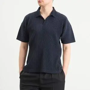 Issey Miyake Pleat Polo Shirt