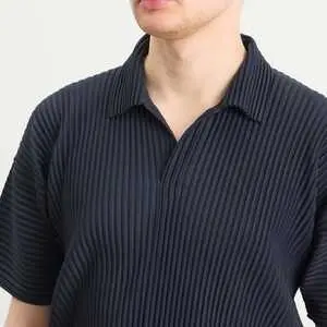 Issey Miyake Pleat Polo Shirt