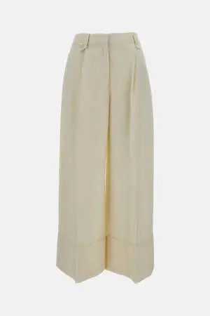 Simone Rocha Wide-leg Cropped Trousers